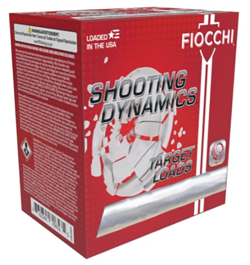 Fiocchi Shooting Dynamics, 20 Gauge Target Loads, 2 3/4", 7/8 oz., 250 ...